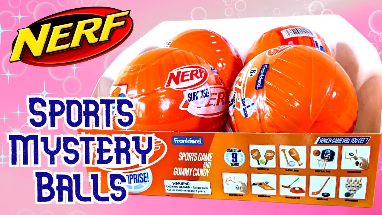 Fun Games For My Dolls! | NERF Surprise - Sports Game and Gummy Candy ...
