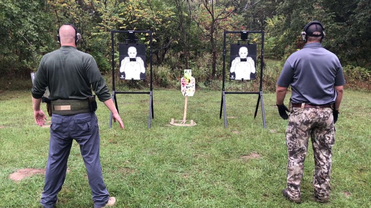 One Handed Shoot & Reload Competition - Triumph Systems - YouTube