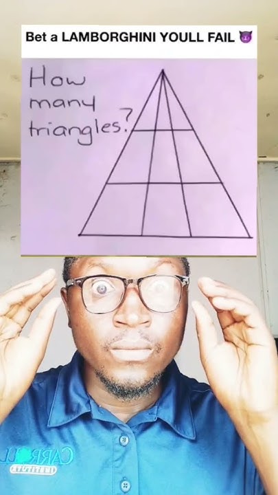 How many triangles can you see?😂#shorts #memes - YouTube