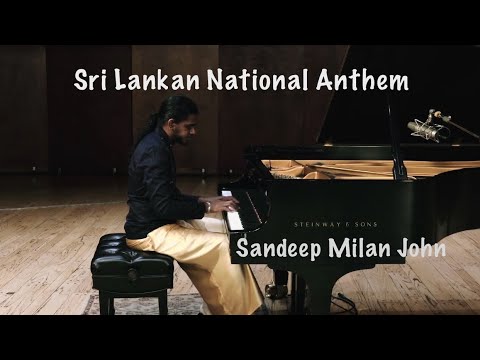 Sri Lankan National Anthem - Sandeep Milan John - YouTube