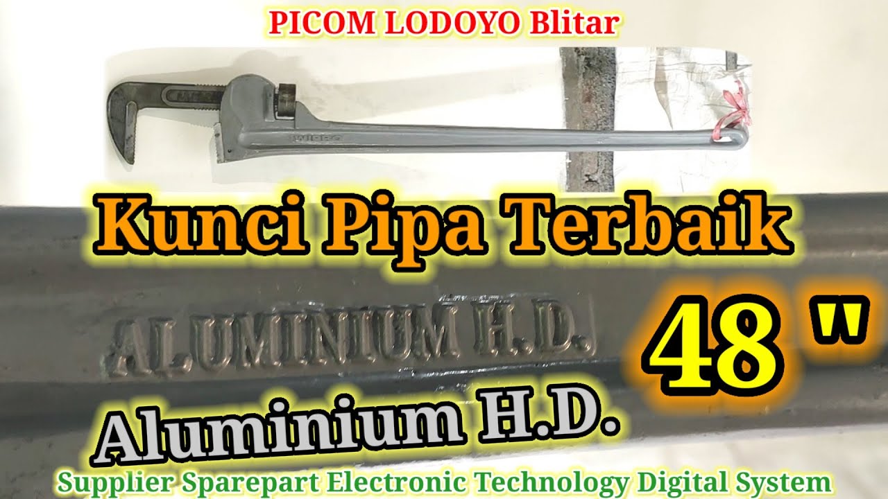 Kunci Pipa 48" WIPRO Alumunium HD Kualitas Terbaik Petekol 48 Inch ...