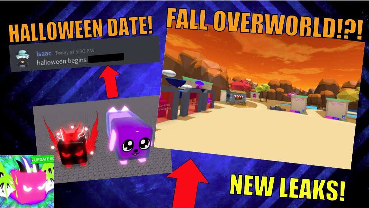 *NEW* BGS LEAKS! NEW FALL OVERWORLD! HALLOWEEN EVENT RELEASE DATE ...