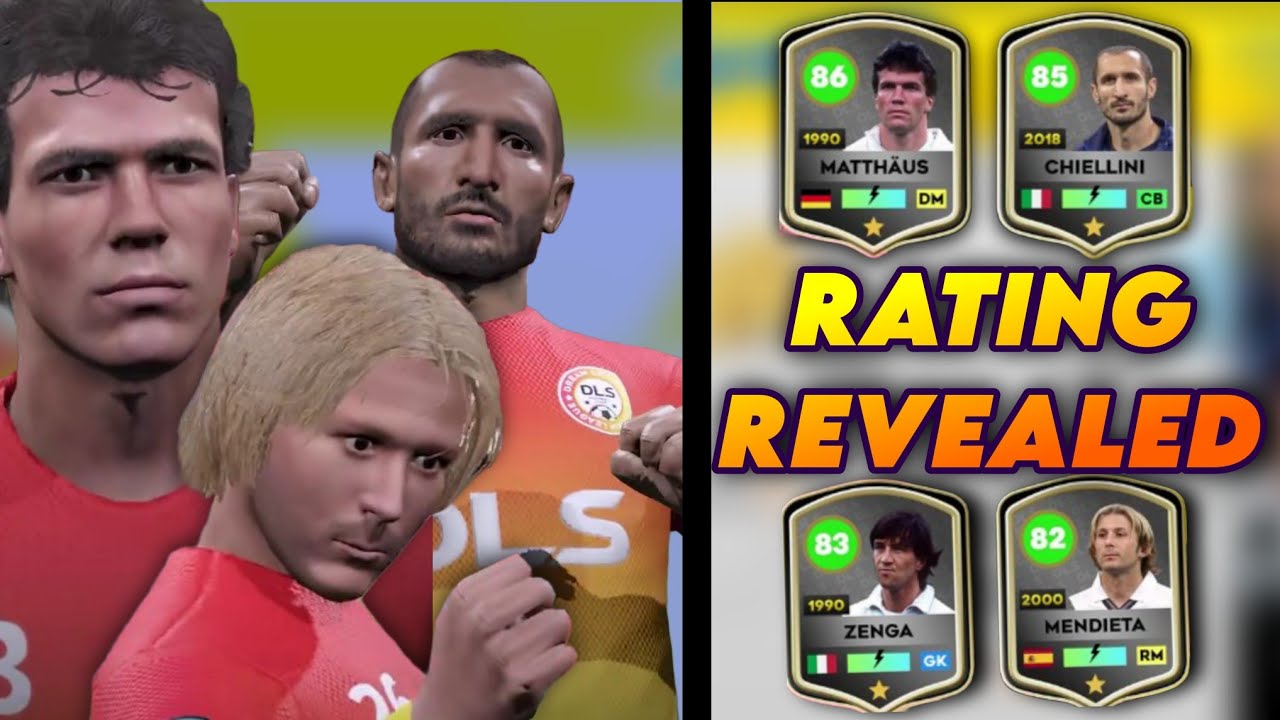 DLS 25 - New Classic Player Rating & Face Revealed 😱🔥 | DLS 25 New ...