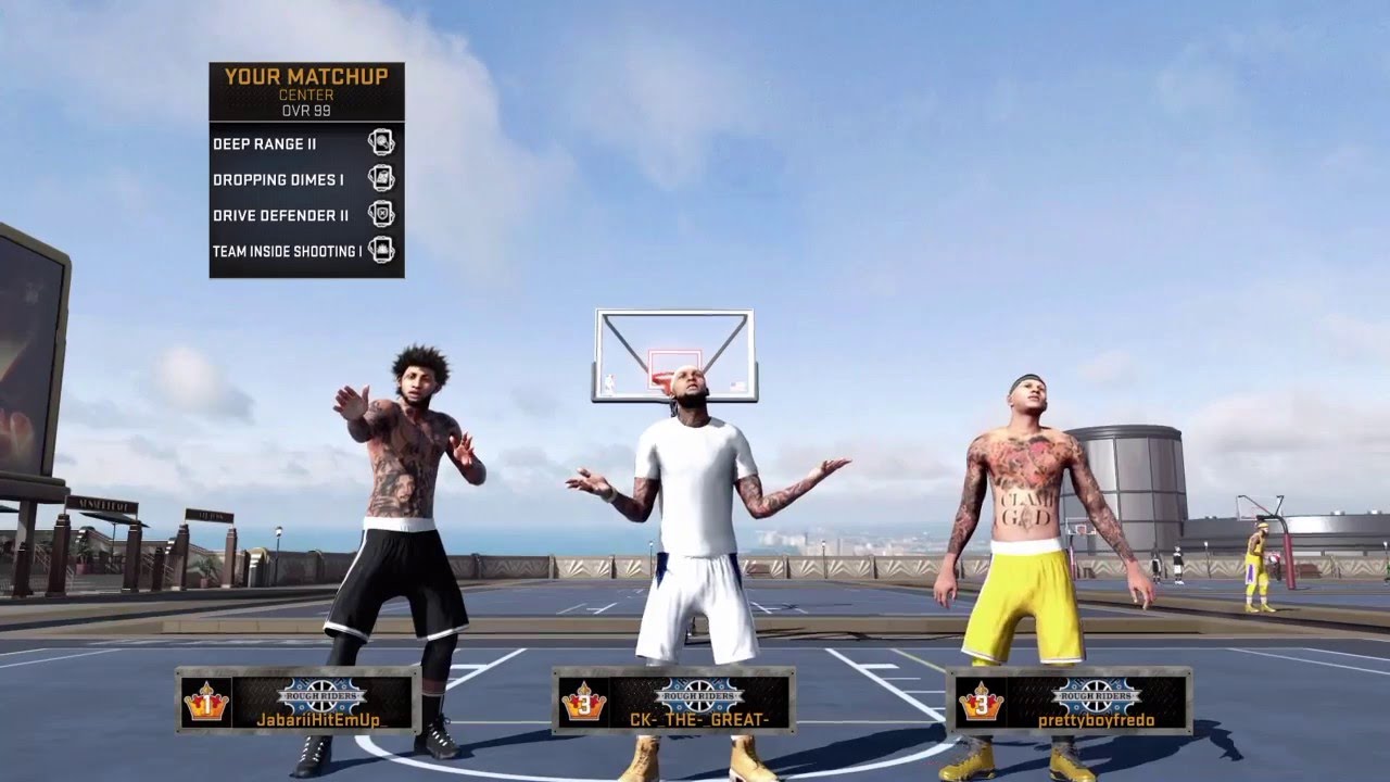 Playing PRETTYBOYFREDO!! 2k16 mypark - YouTube