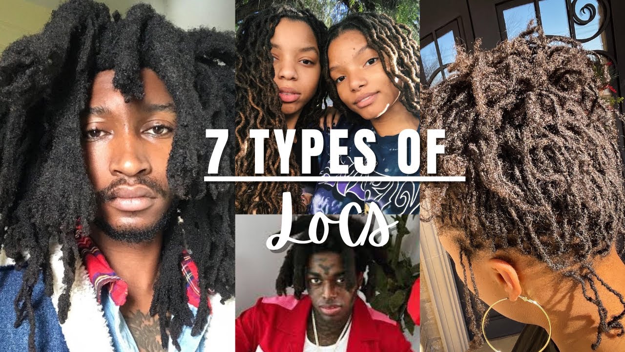 7 TYPES OF LOCS!!! - YouTube