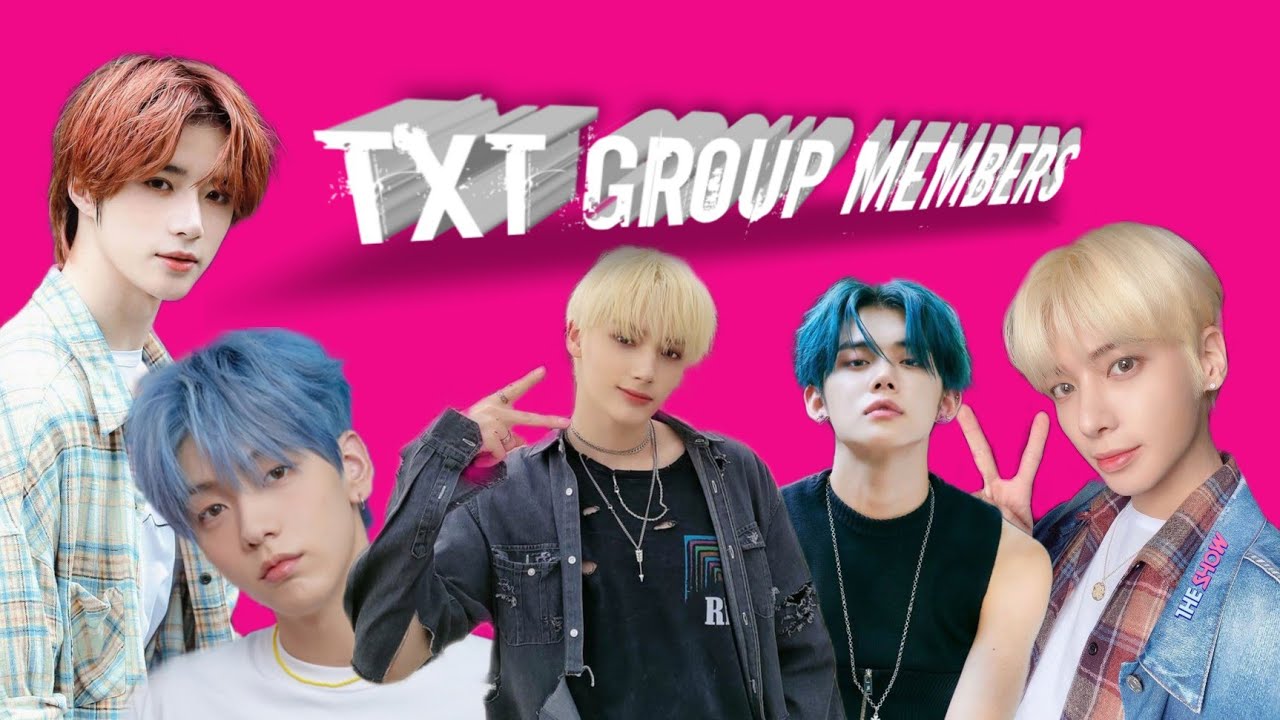 TXT Group Members Age/height/from - YouTube
