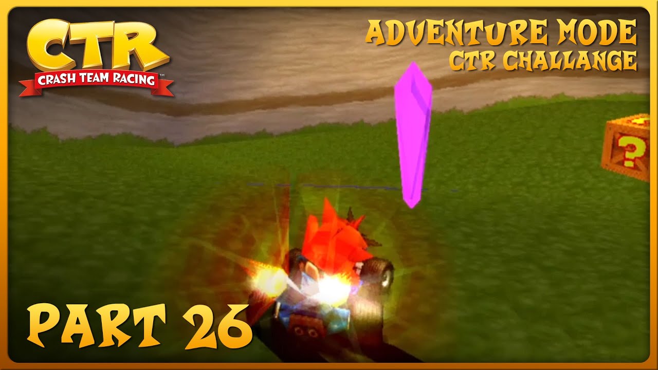 Crash Team Racing (PS1) - Adventure Mode - Part 26 - CTR Challenge ...