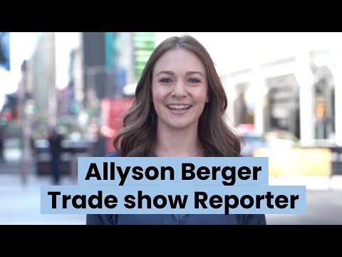 Allyson Berger Trade show Reel - YouTube