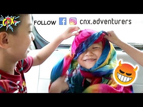 Main di Mobil, Paman pake Kerudung! Jalan-jalan Singkawang Part 1| VLOG Anak Lucu| CnX Adventurers