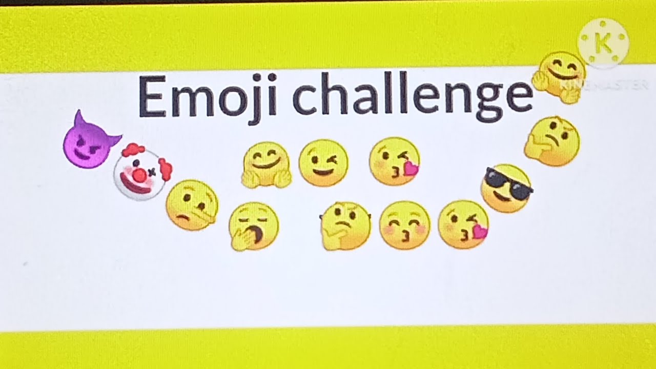 Emoji challenge try your luck 🤞 3 rounds are there comment your points ...