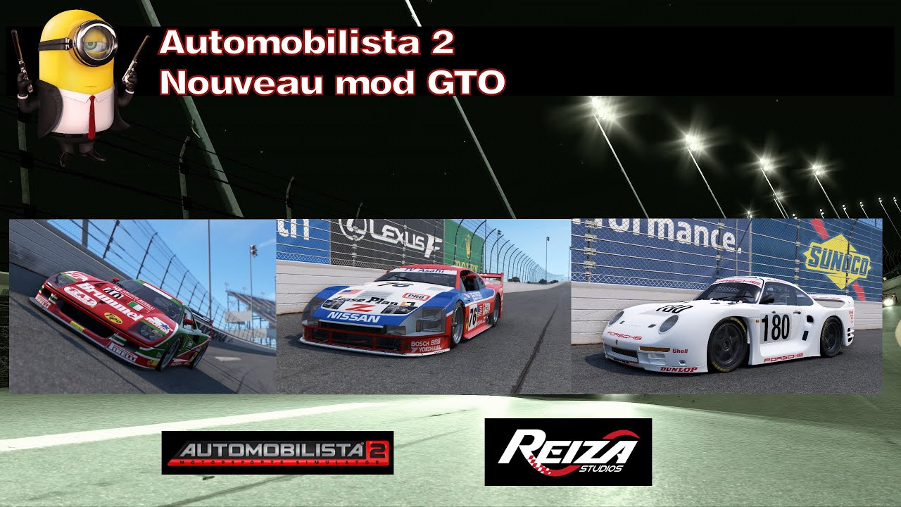 Mod GTO Pour Automobilista 2 - YouTube