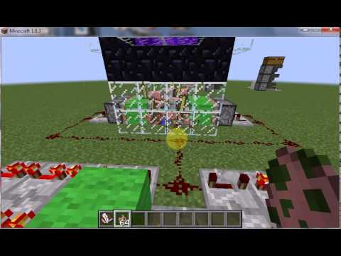 Minecraft - Arany Farm Automatikus Rendszer - YouTube