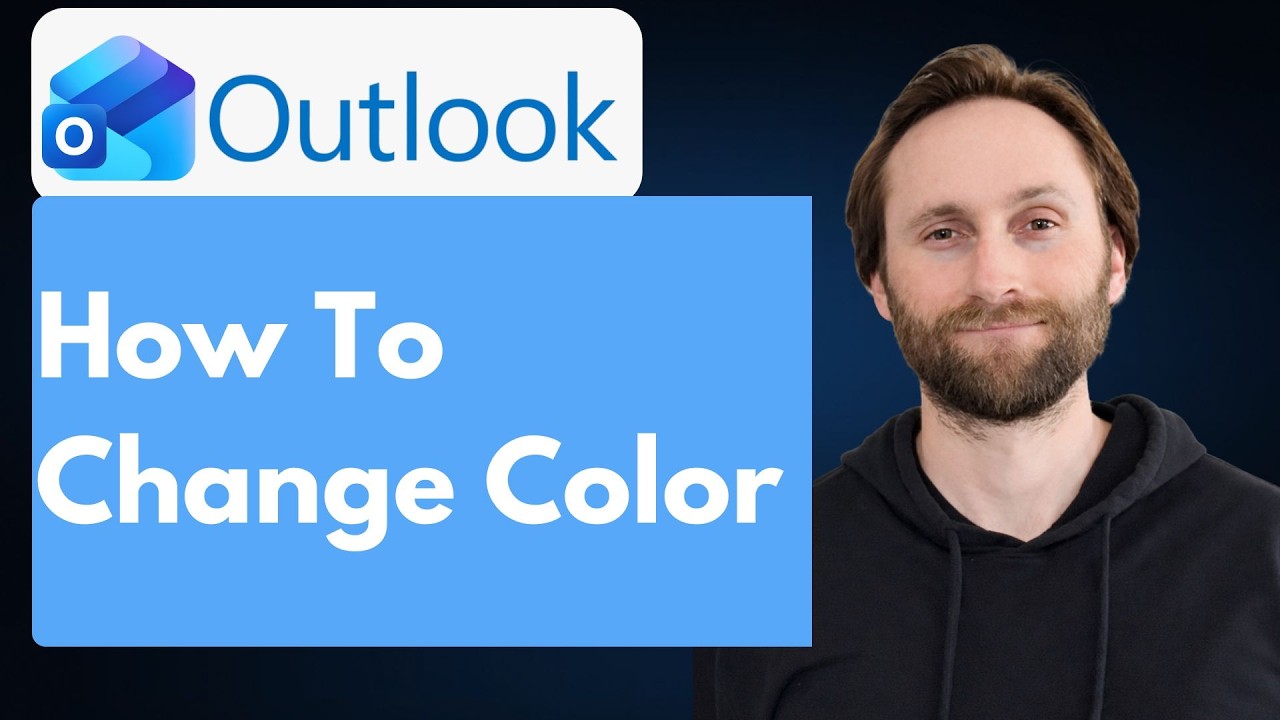 How to Change the Color of Outlook [Full Guide 2026] - YouTube