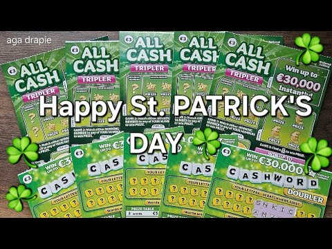 ST PATRICK'S DAY SPECIAL☘️ Zielone Zdrapki za 30 euro☘️ Green Irish ...