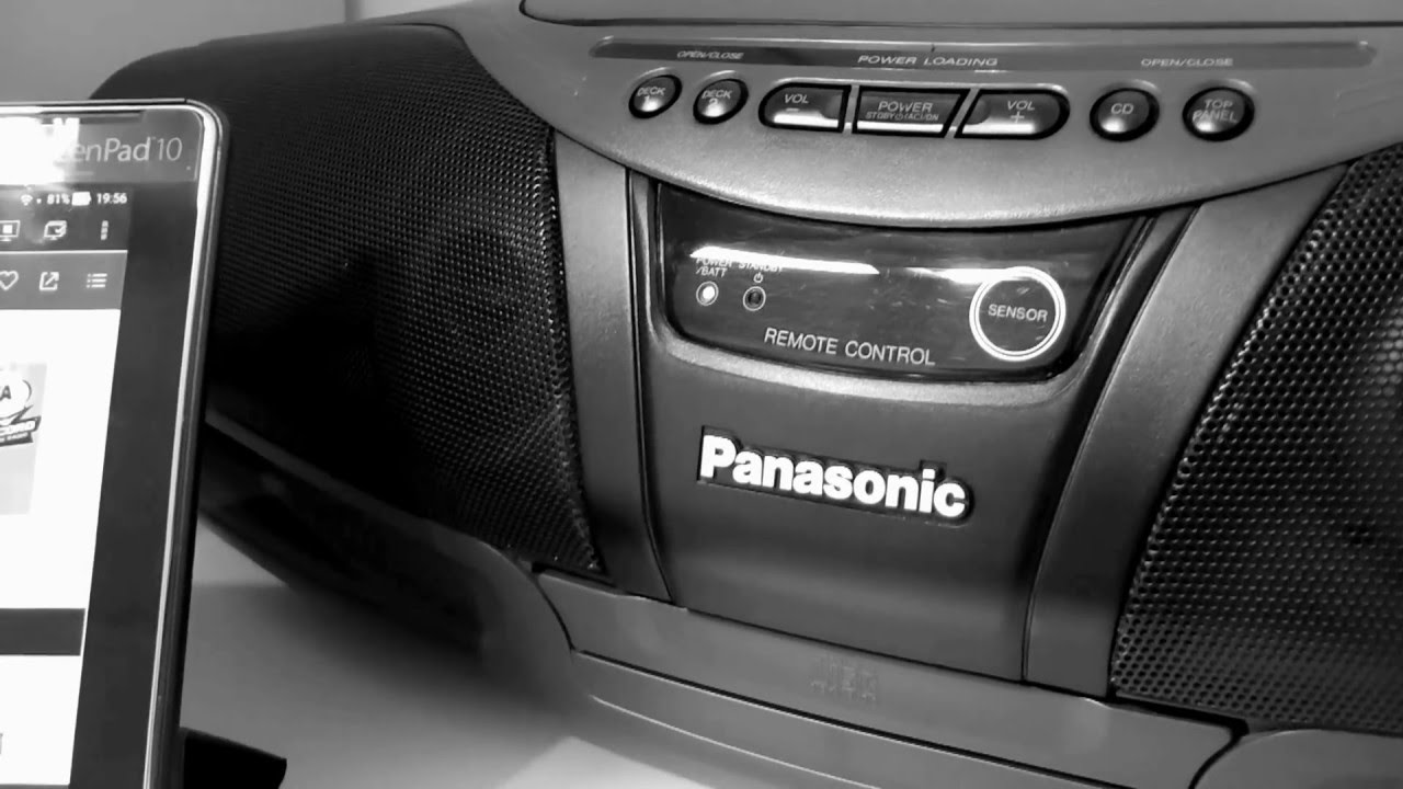 Panasonic RX-DT75 ( Online Radio) - YouTube