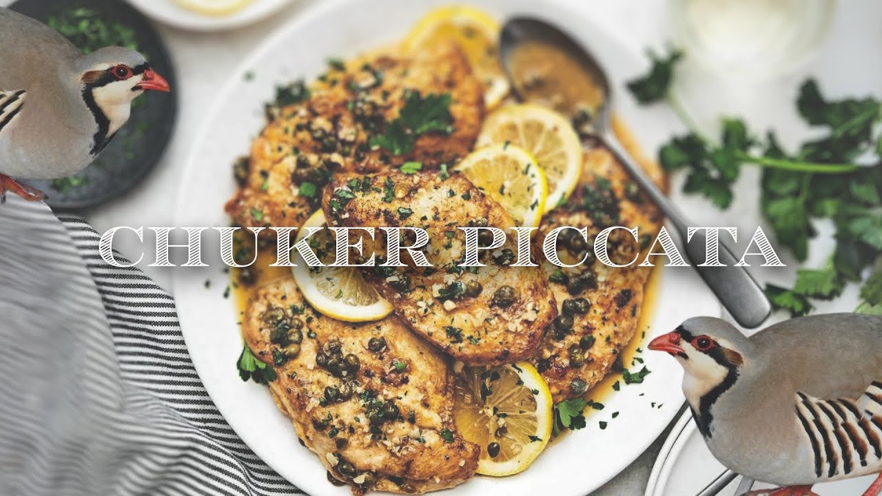 Home Recipe | Chukar Piccata - YouTube
