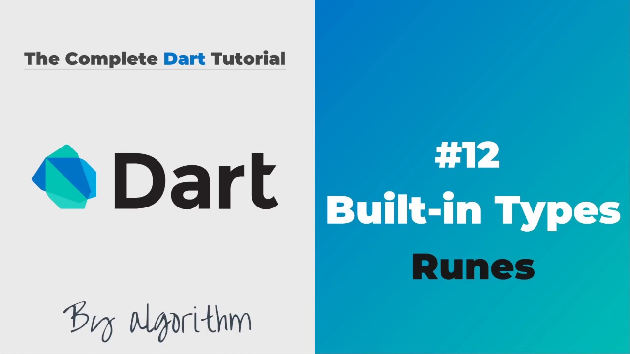 #12 - Runes in Dart - YouTube