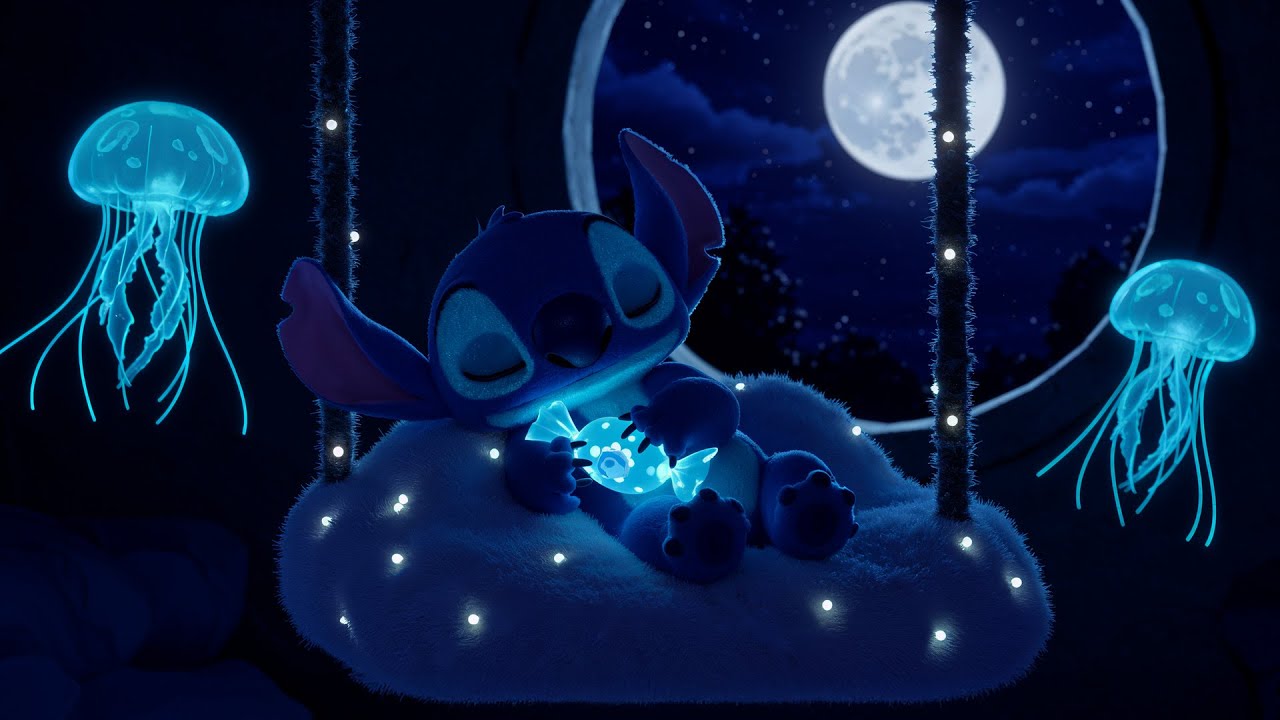 🌙 Fall Asleep in 3 Minutes with Stitch’s Relaxing Sleep Music | Musica ...