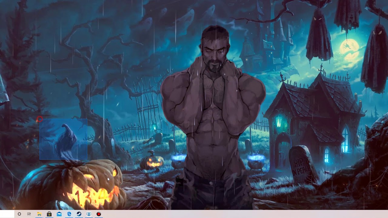 Overwatch Animated Bara Live Wallpaper Happy Halloween - YouTube