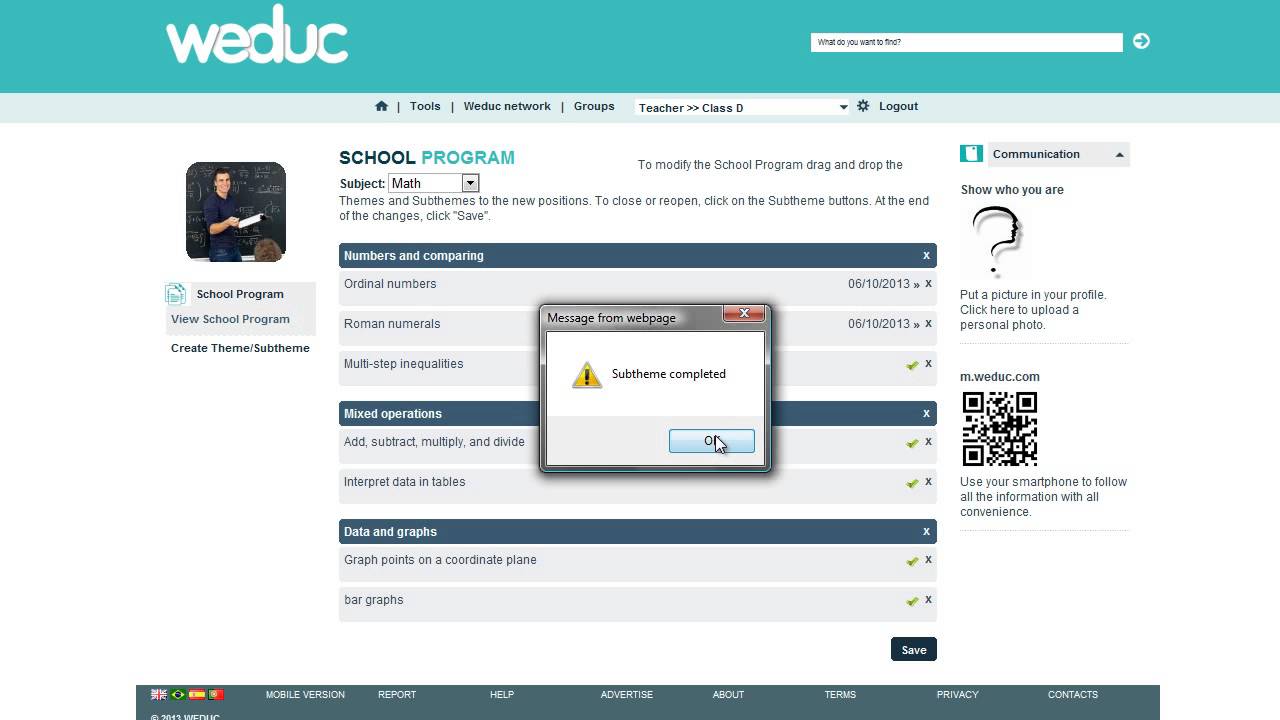 Weduc - Communication Platform for Education - YouTube