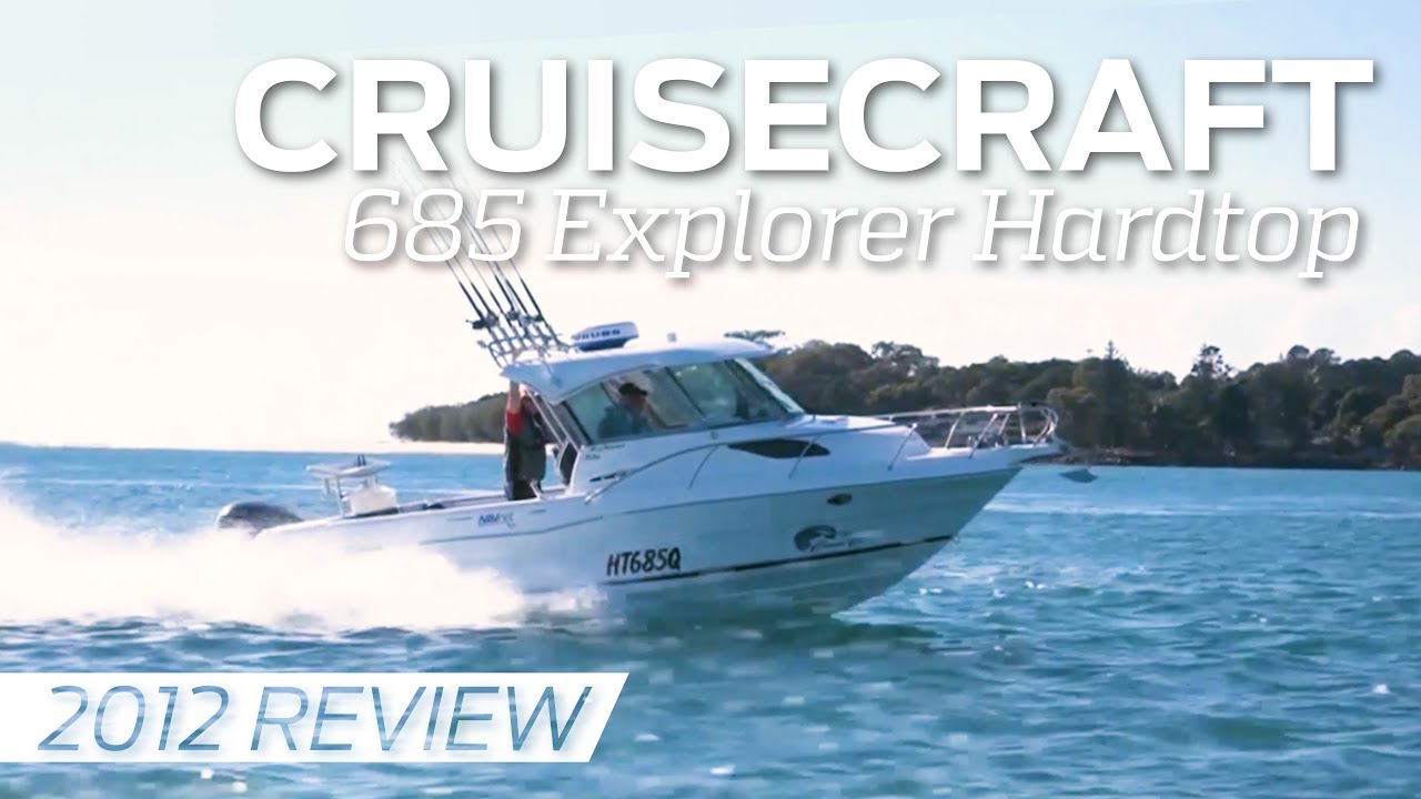 Cruisecraft 685 Explorer Hardtop | 2012 Boat Review - YouTube