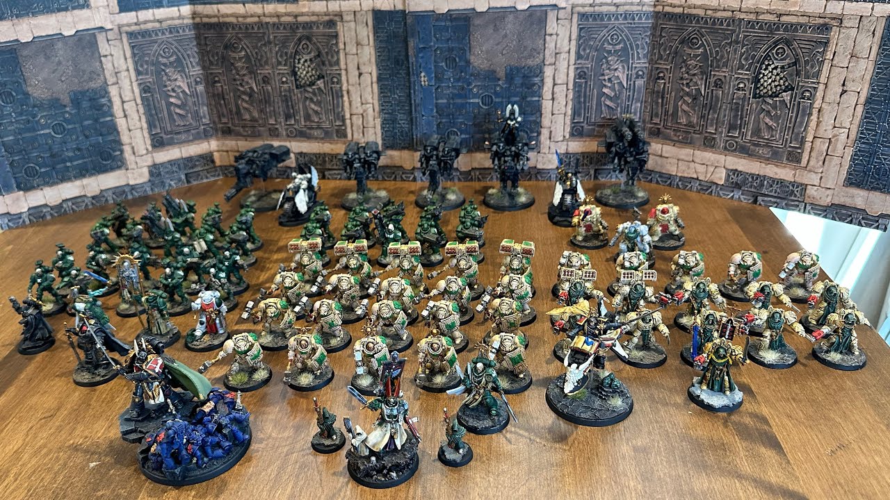 Dark Angels Warhammer 40k Slap Chop Painted in 2 Weeks - 10th Edition ...