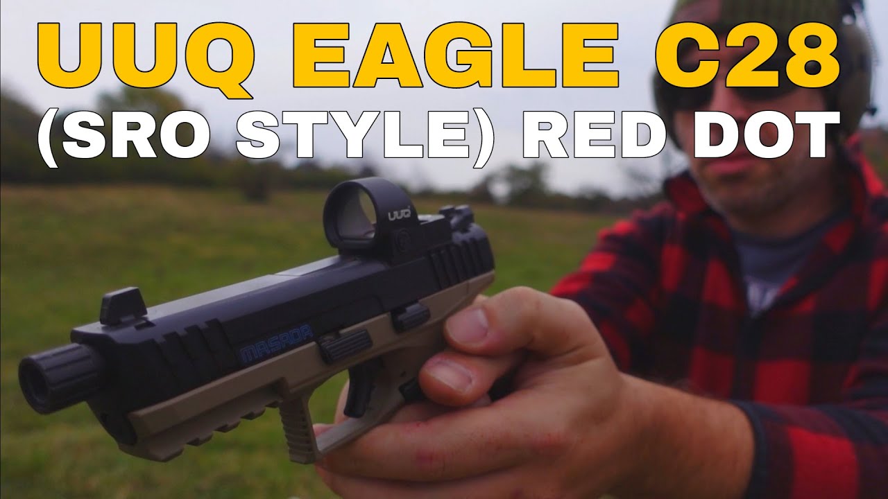 UUQ Eagle C28 SRO Style RMR Red Dot Sight - YouTube