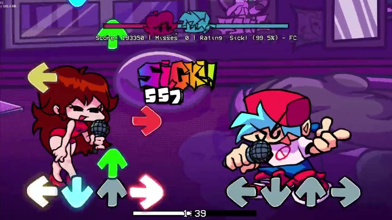 FNF B3 Nom but GF and BF sing it - YouTube