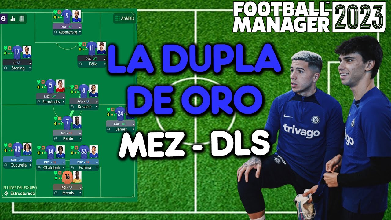 🏆 FM23 -TÁCTICA 4-3-3 ASIMÉTRICA | MEZZALA + DLS ESTÁ ROTÍSIMO ...
