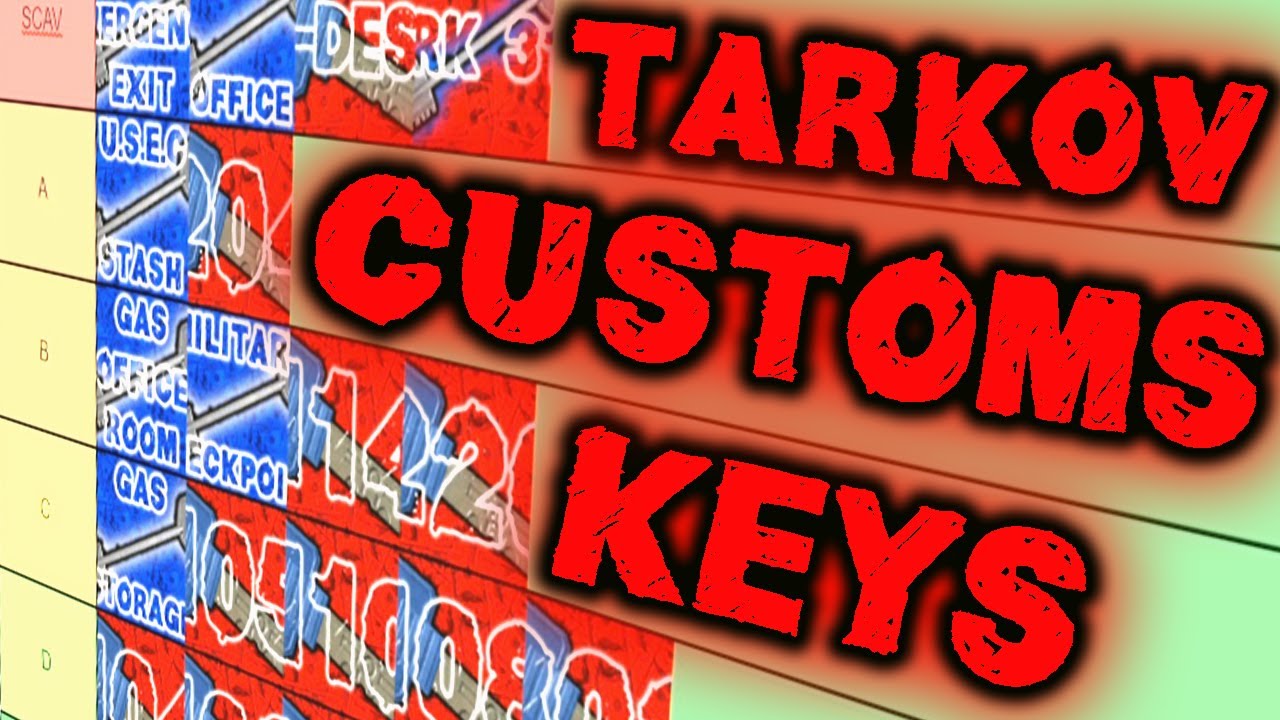 Tarkov Customs Keys TIER LIST 2022 - YouTube