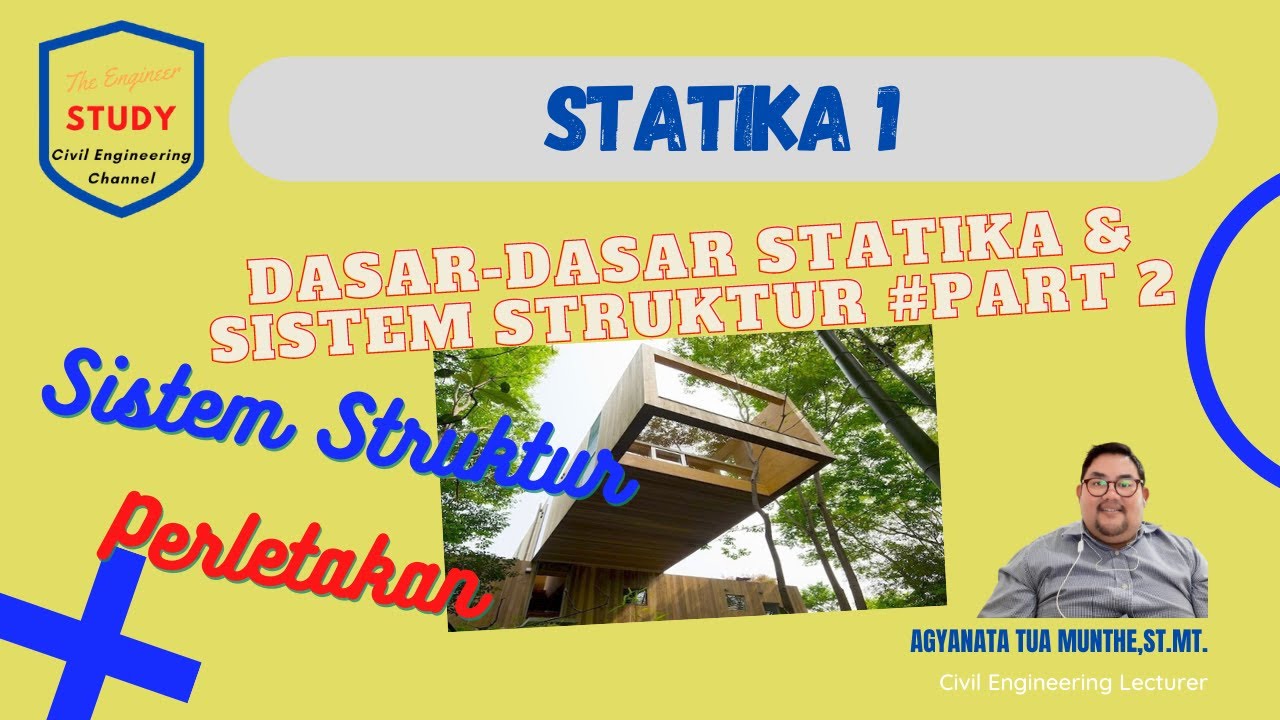 STATIKA 1 DASAR DASAR STATIKA & SISTEM STRUKTUR PART 2#statika# ...