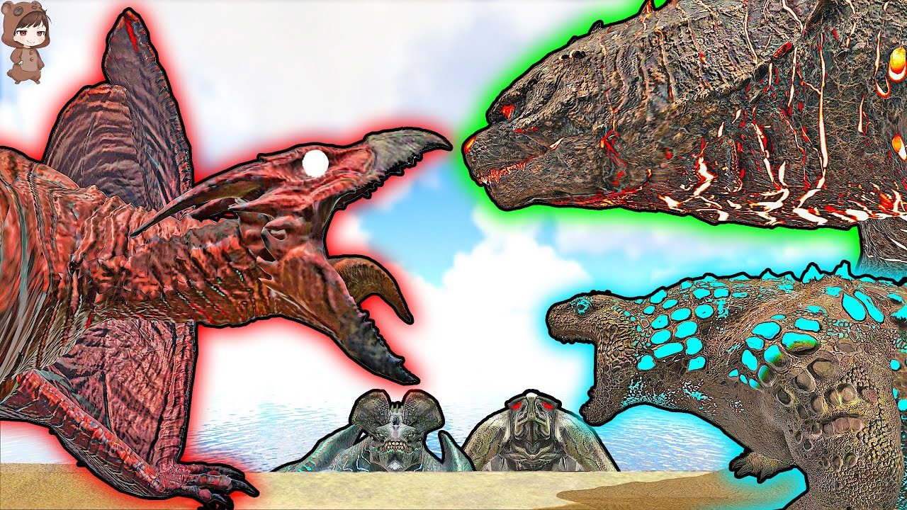 New Titanus Rodan VS Titanus Monsters| ARK Mod Battle Ep.342 - YouTube