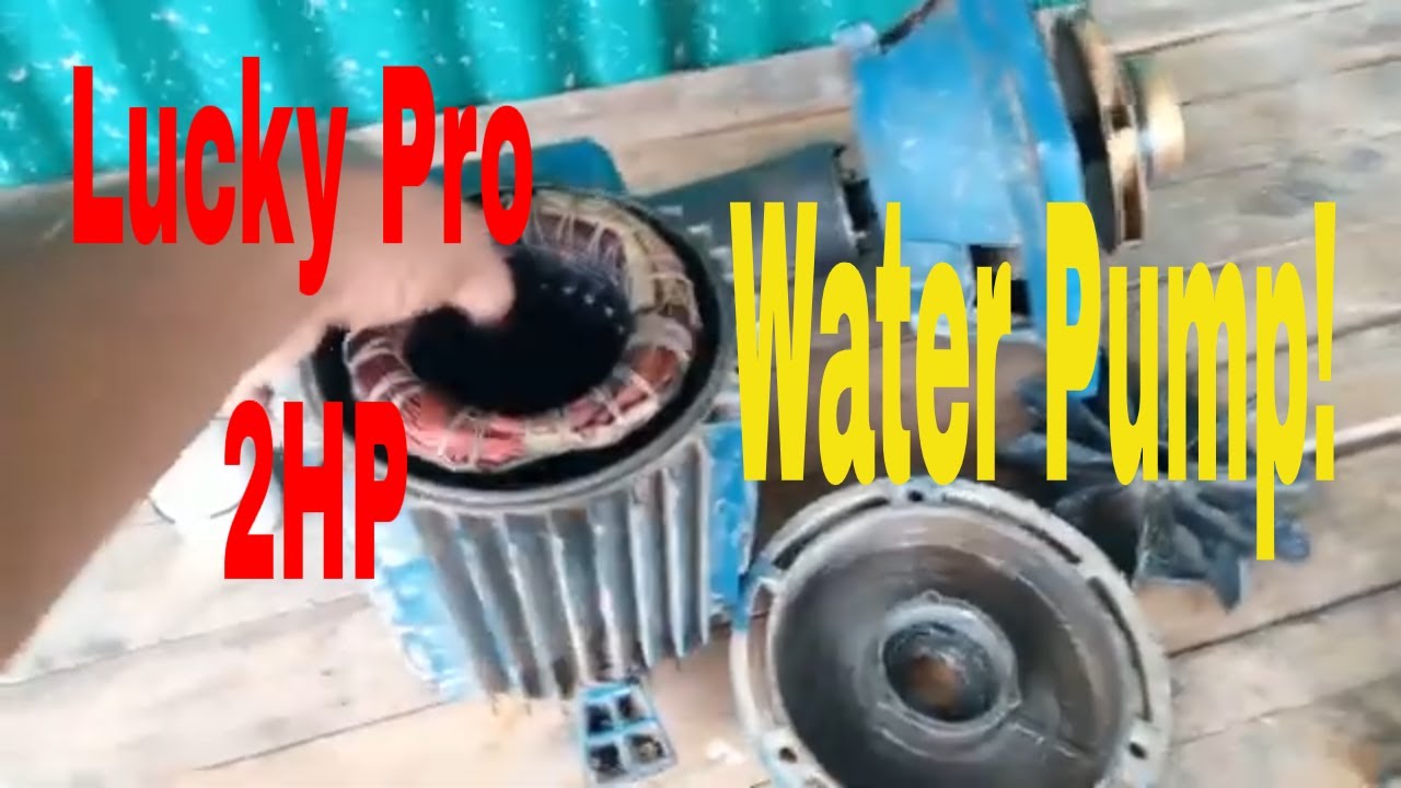 Install and Repair the 2HP Lucky PRO Centrifugal Water Pump - YouTube