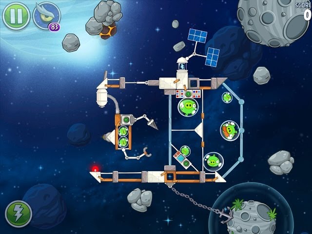 All Angry Birds Space Break Impact