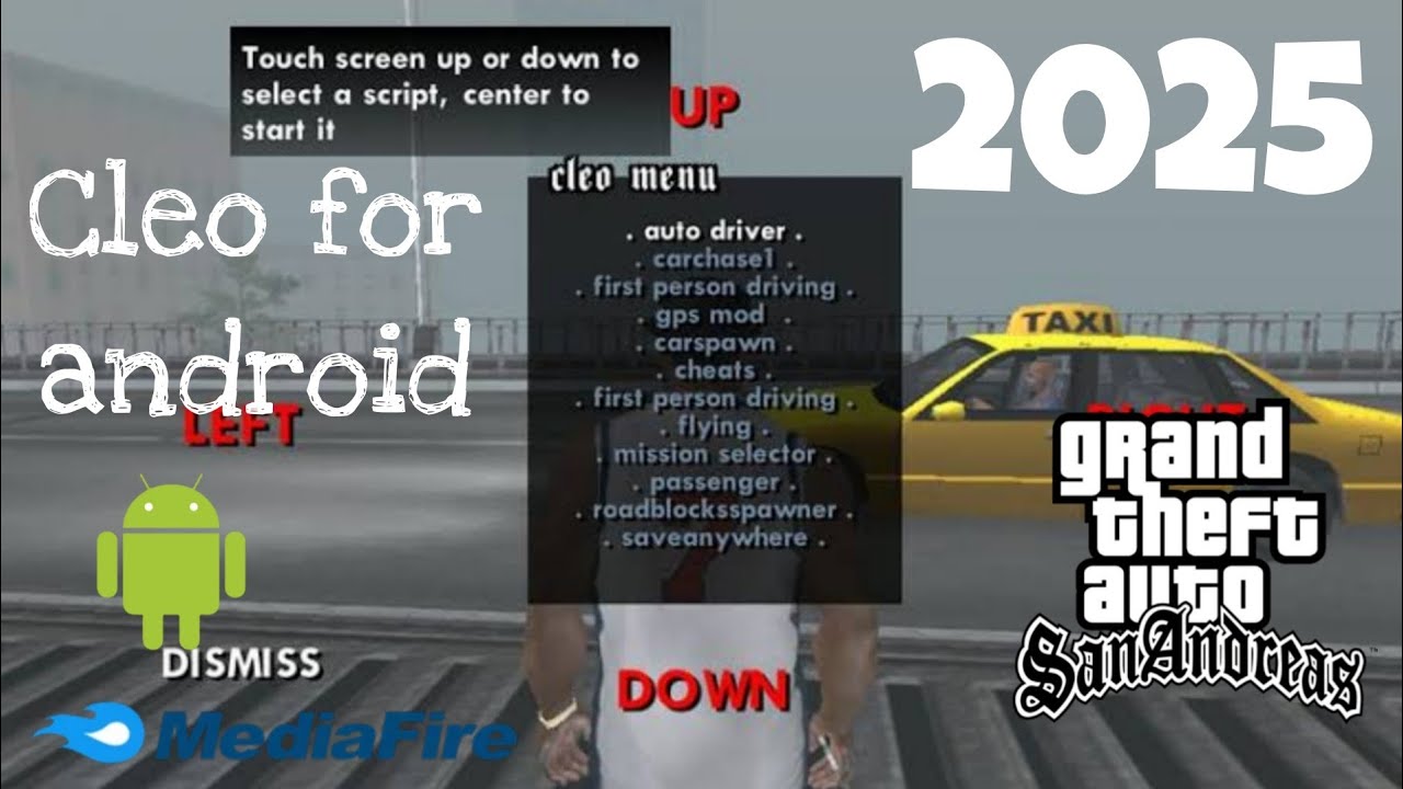 [1mb] GTA San Andreas Cleo mod for all android versions 2025 | gta sa ...
