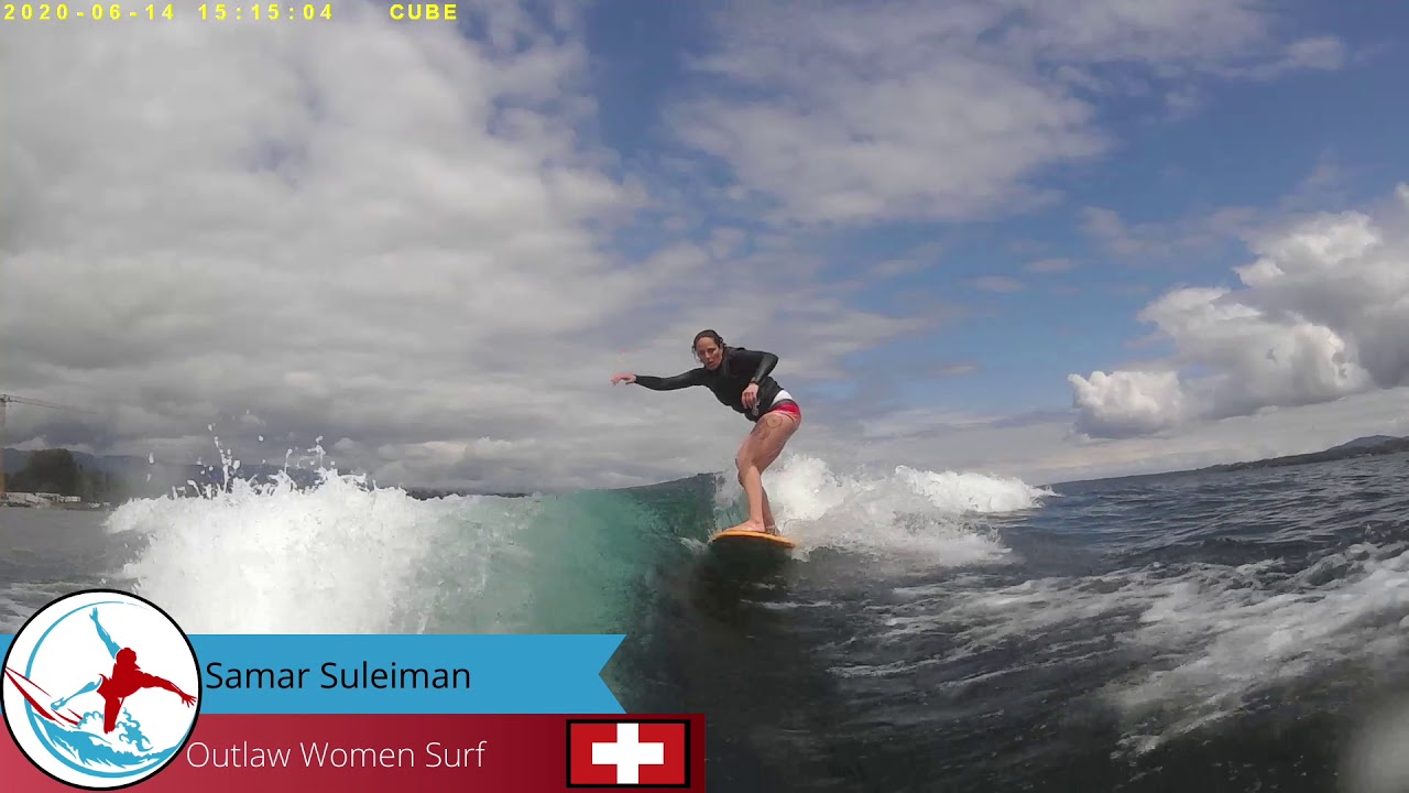 2020 Online WRS Series Event #1 - Outlaw Women Surf - Samar Suleiman ...