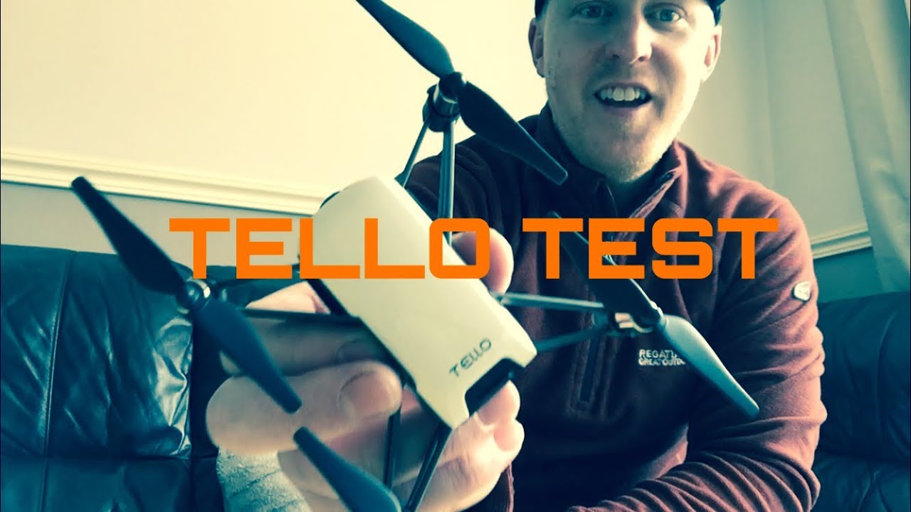 Tello Drone video and picture test - YouTube