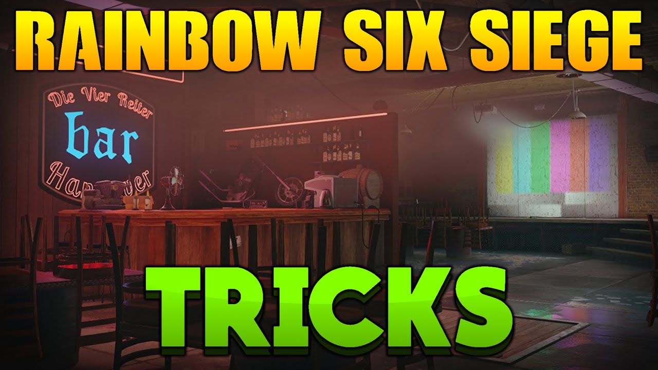 Rainbow Six Siege 6 Trick Spots! Easy Kills! House, Clubhouse, Chalet ...