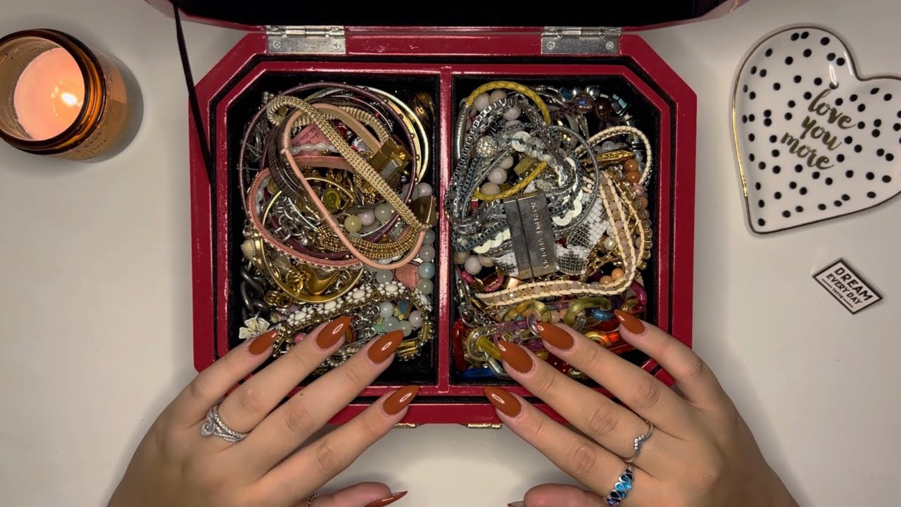 ASMR Jewelry Box Rummaging ️ (pt. 1) - YouTube