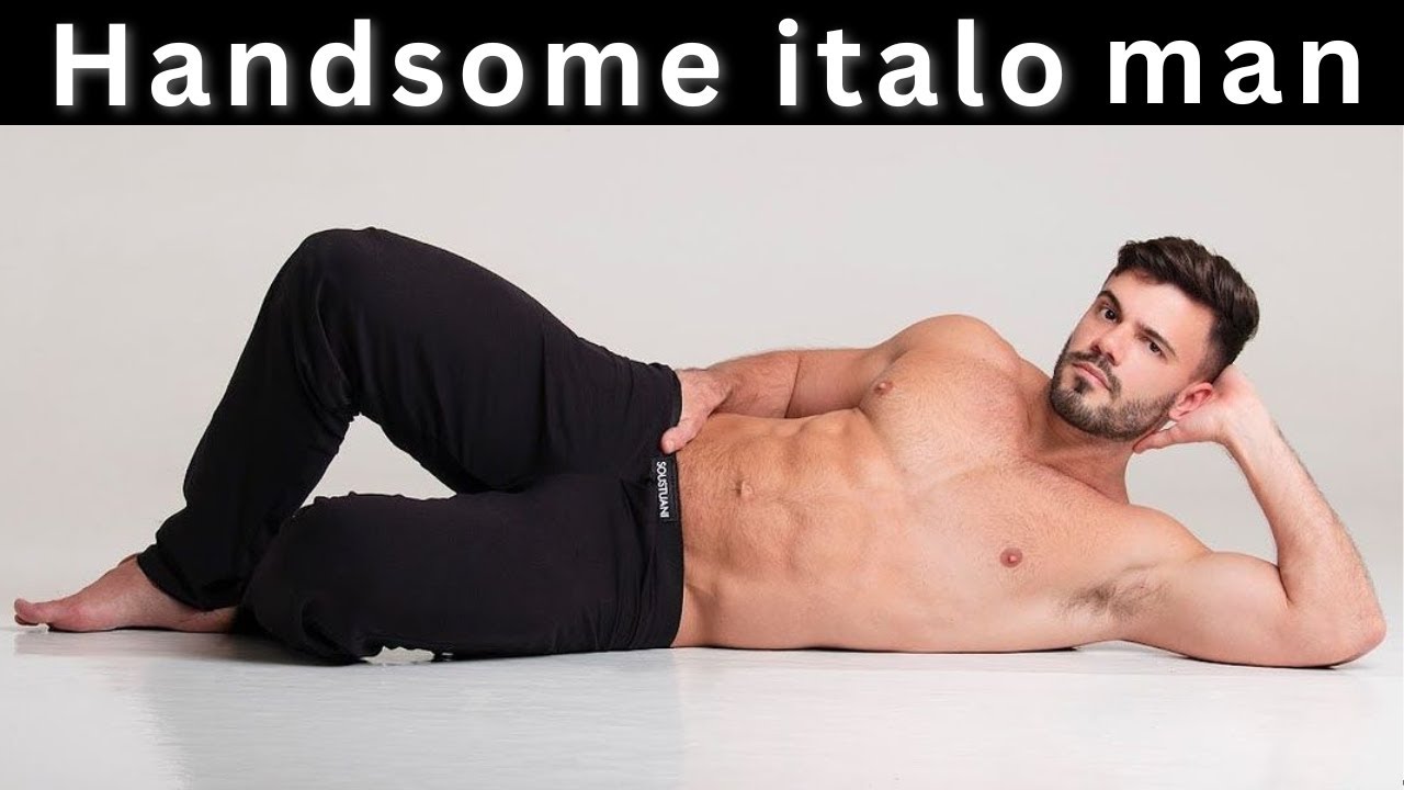 Spanish healthy handsome bodybuilder - YouTube