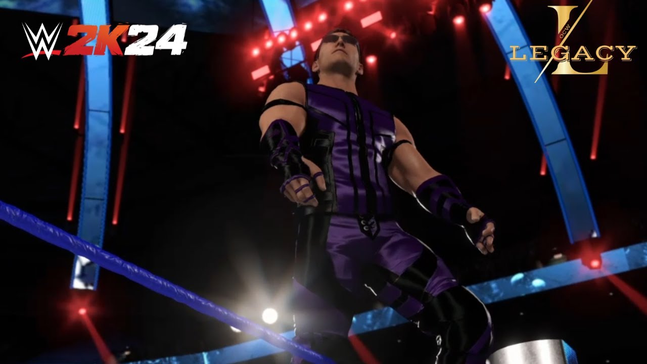 Kevin Amos WWE 2k24 Entrance - YouTube