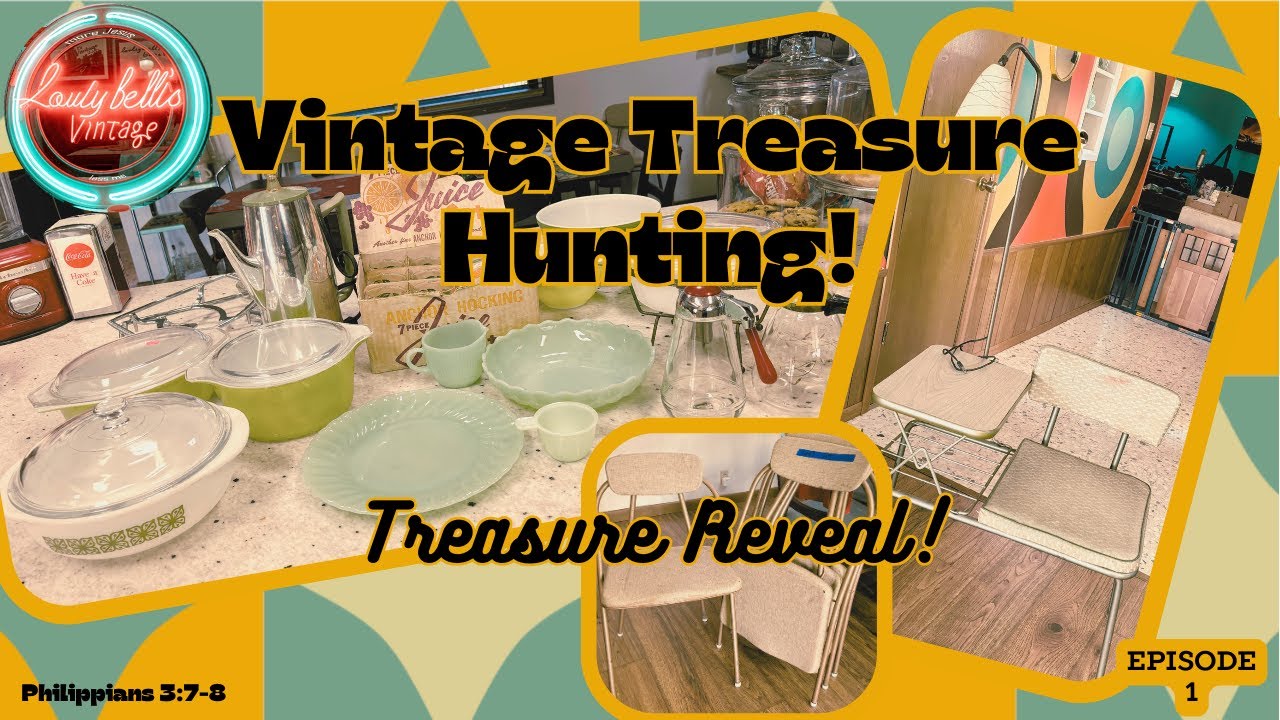 Vintage Treasure Hunting - Episode 1! Watch till the end to see the ...