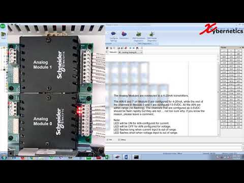 SCADAPack - Resolving Flashing LED On 5506 Analog Input Module - YouTube