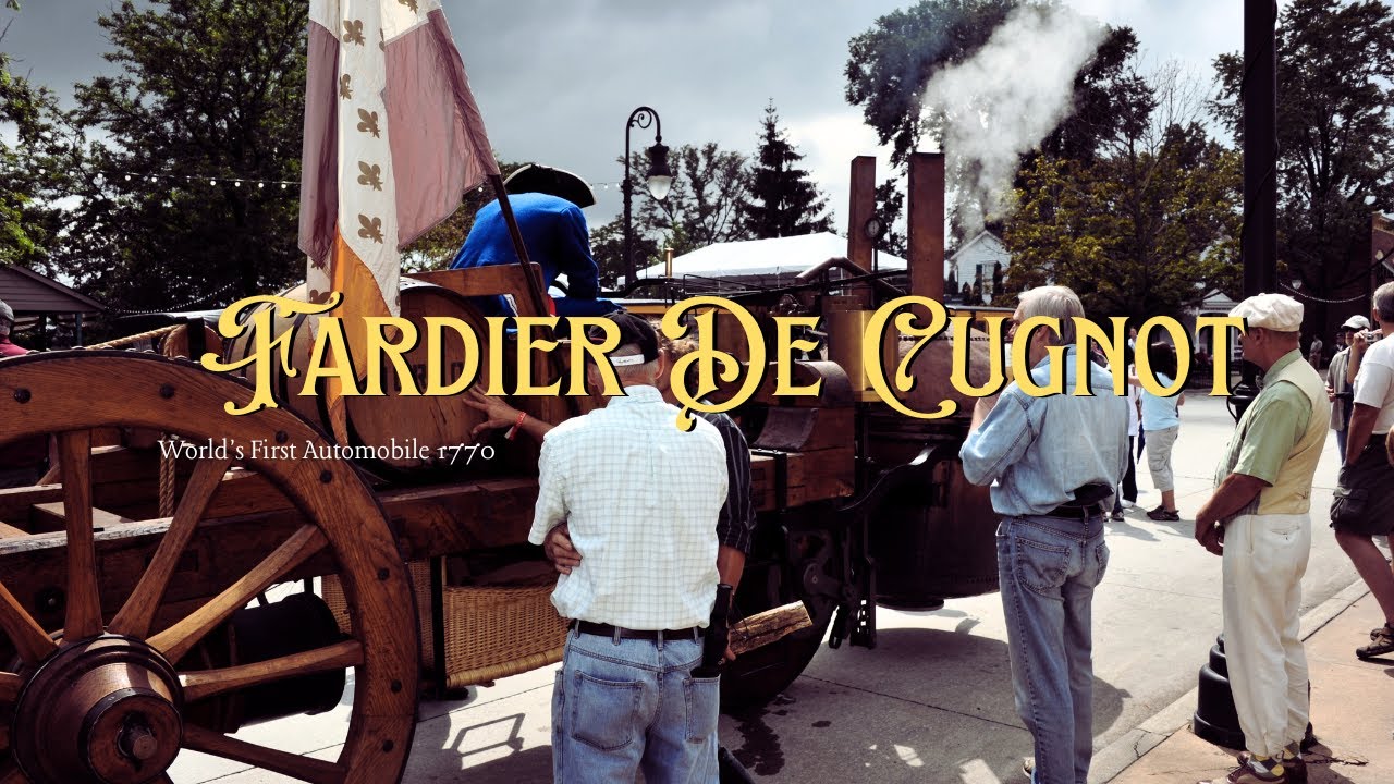 Fardier de Cugnot - World's First Automobile 1770 - YouTube