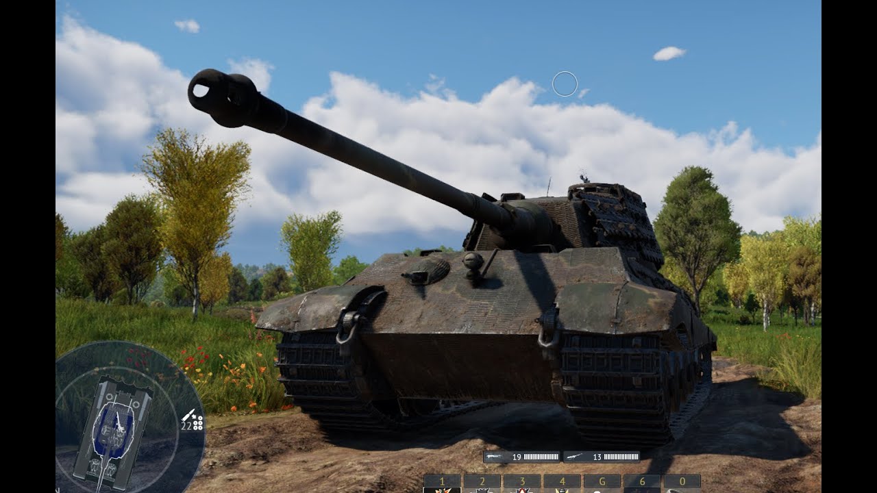 German WW2 TANKS In Action | War Thunder - YouTube