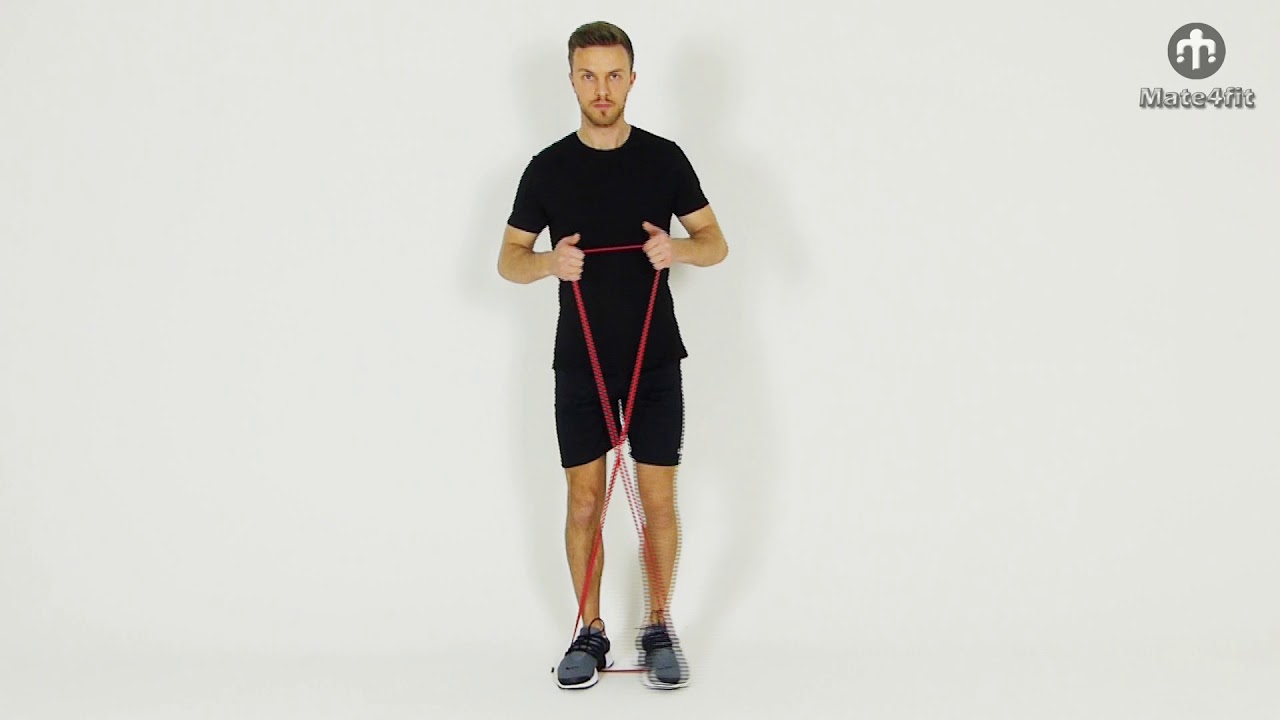 RESISTANCE BAND WORKOUT - X Walks - Ideal für Home-Workout - YouTube