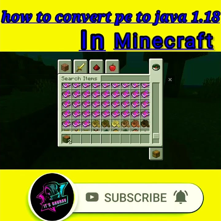 how to convert minecraft pe into java edition |#short #minecraft # ...