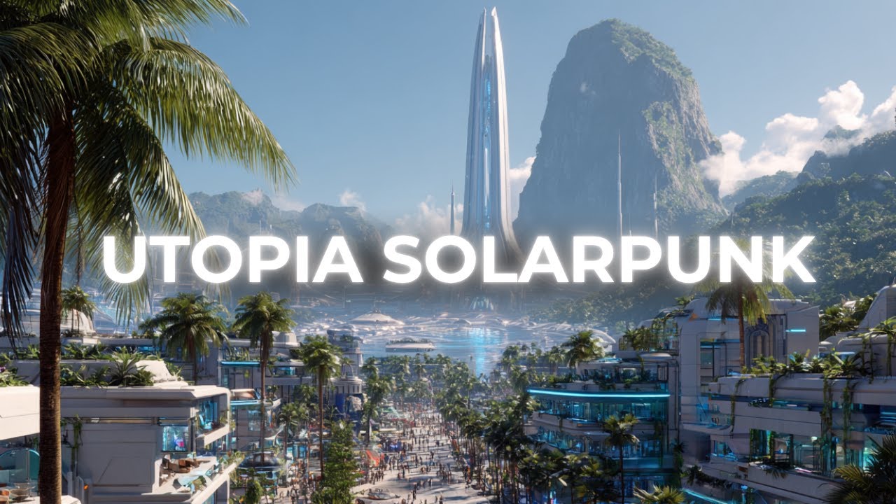 City of the Future 2325: Cyberpunk VS Solarpunk | AI Short Film (4K ...