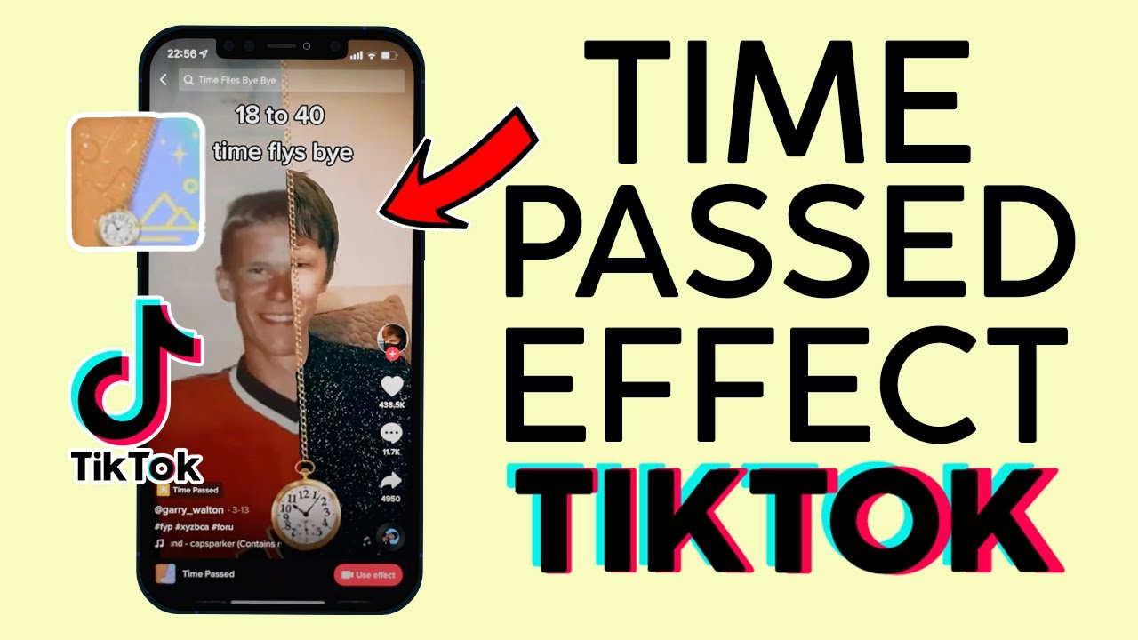 How to Use Time Passed Effect on Tiktok 2022 - YouTube
