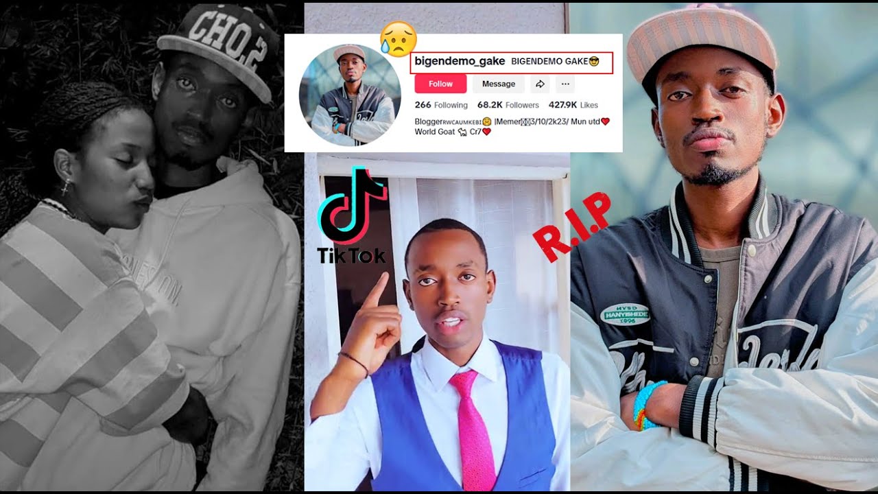 BIGENDEMO_GAKE wari ukunzwe kuri TIK TOK APFUYE urupfu rushenguye benshi| yari amaze gushyiraho ...